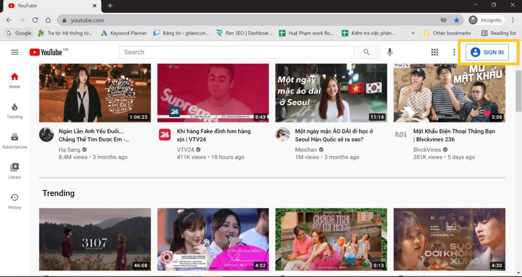 2 cách đăng nhập YouTube cực đơn giản ai làm cũng được