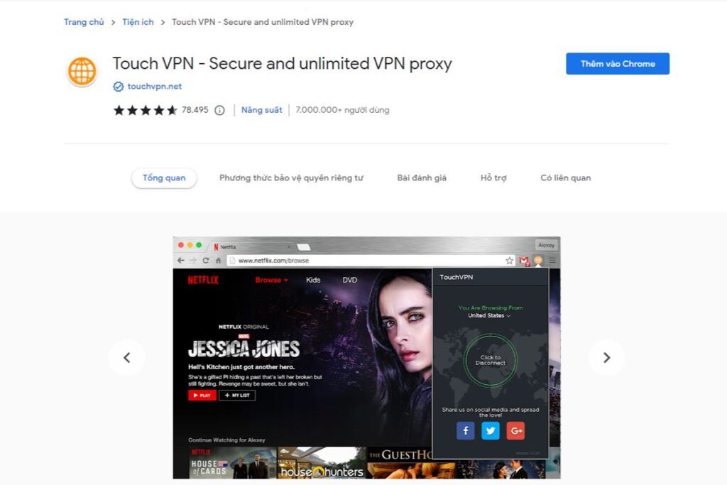 Top 9 VPN miễn phí cho Chrome được nhiều người dùng nhất