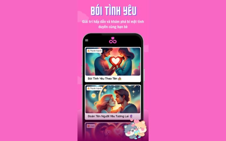 Top 10 app bói tình yêu theo tên, ngày sinh chính xác 100%